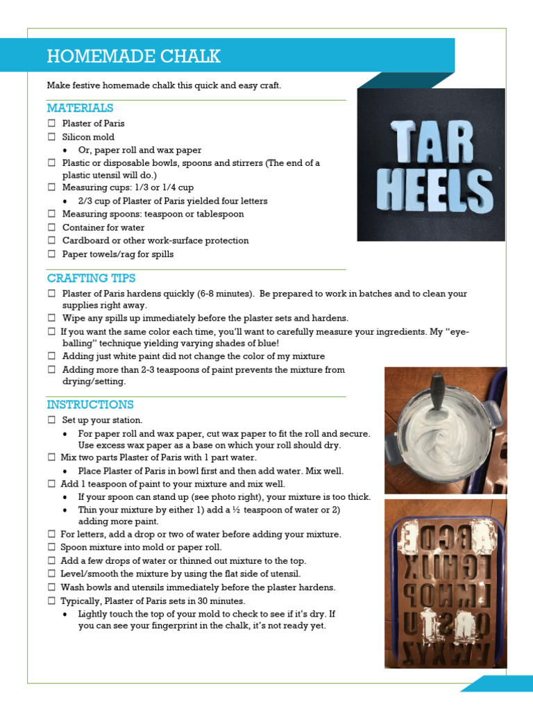 Chalk Production | PDF