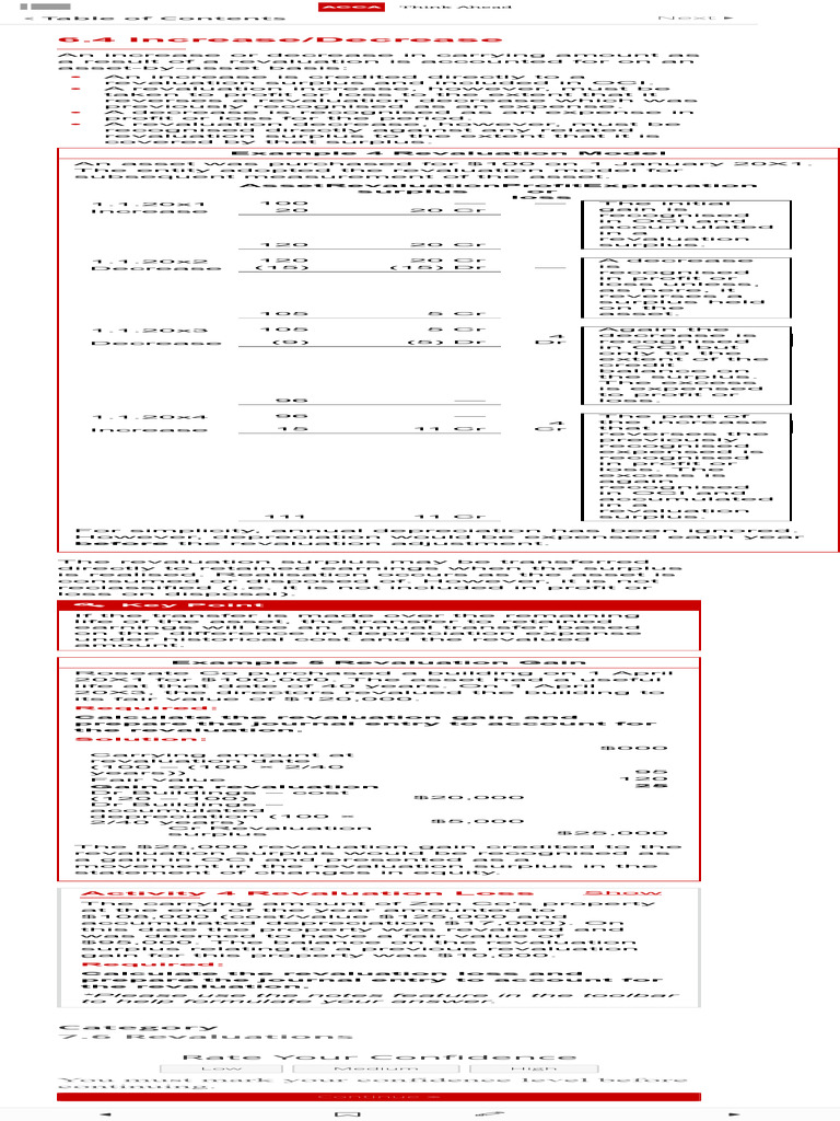Section ACCA Study Hub 2 | PDF | Depreciation | Fair Value