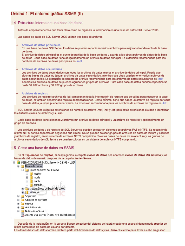 Microsoft SQL Server | PDF | SQL | Servidor SQL de Microsoft