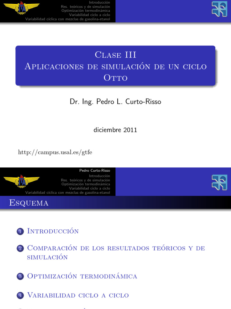 Clase 3 | PDF | Termodinámica | Simulación Clase 3 | PDF | Termodinámica | Simulación