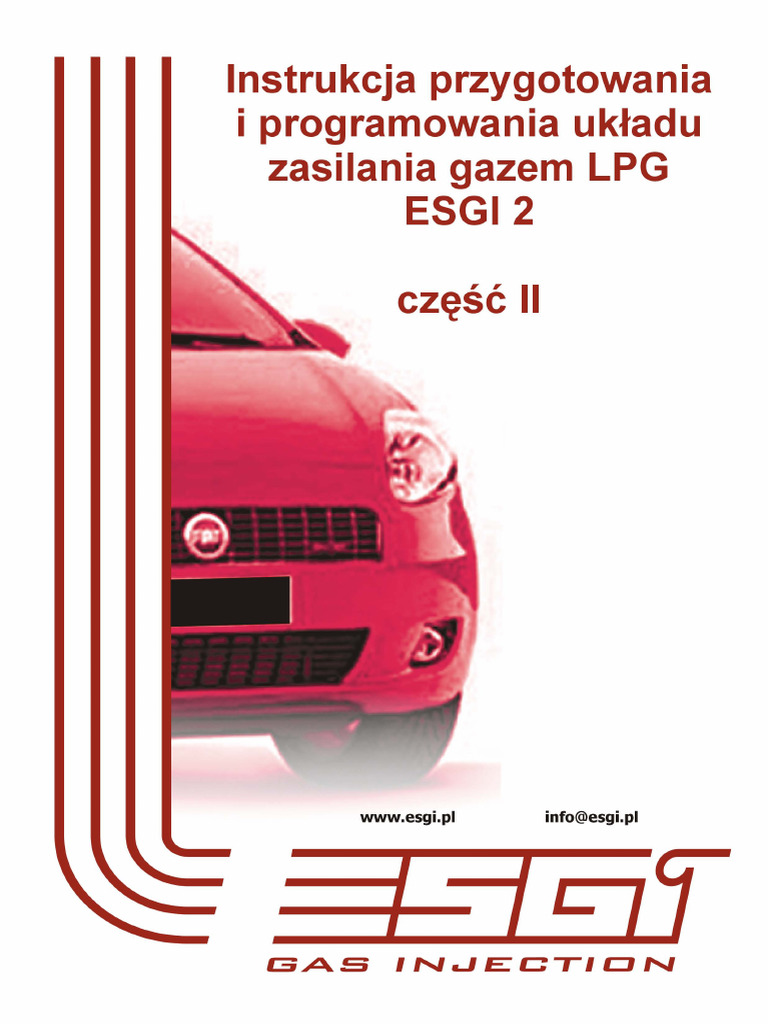 Instrukcja Programowania ESGI 2 | PDF
