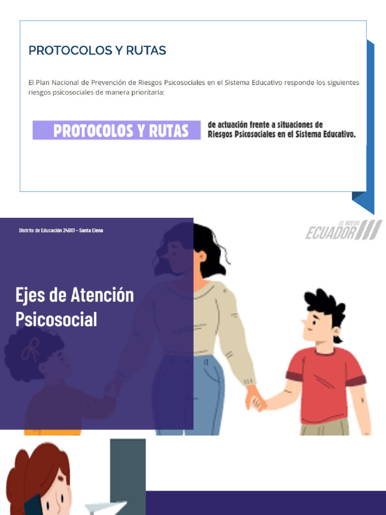 Protocolos y rutas de actuación frente a situaciones de Riesgos Psicosociales - 2024 | PDF ...