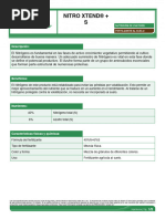 Ficha Tecnica Nitro Xtend XP K S | PDF | Fertilizante | Nutrientes