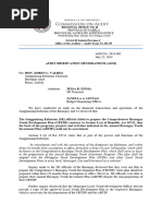 Sample COA AOM Reply | PDF