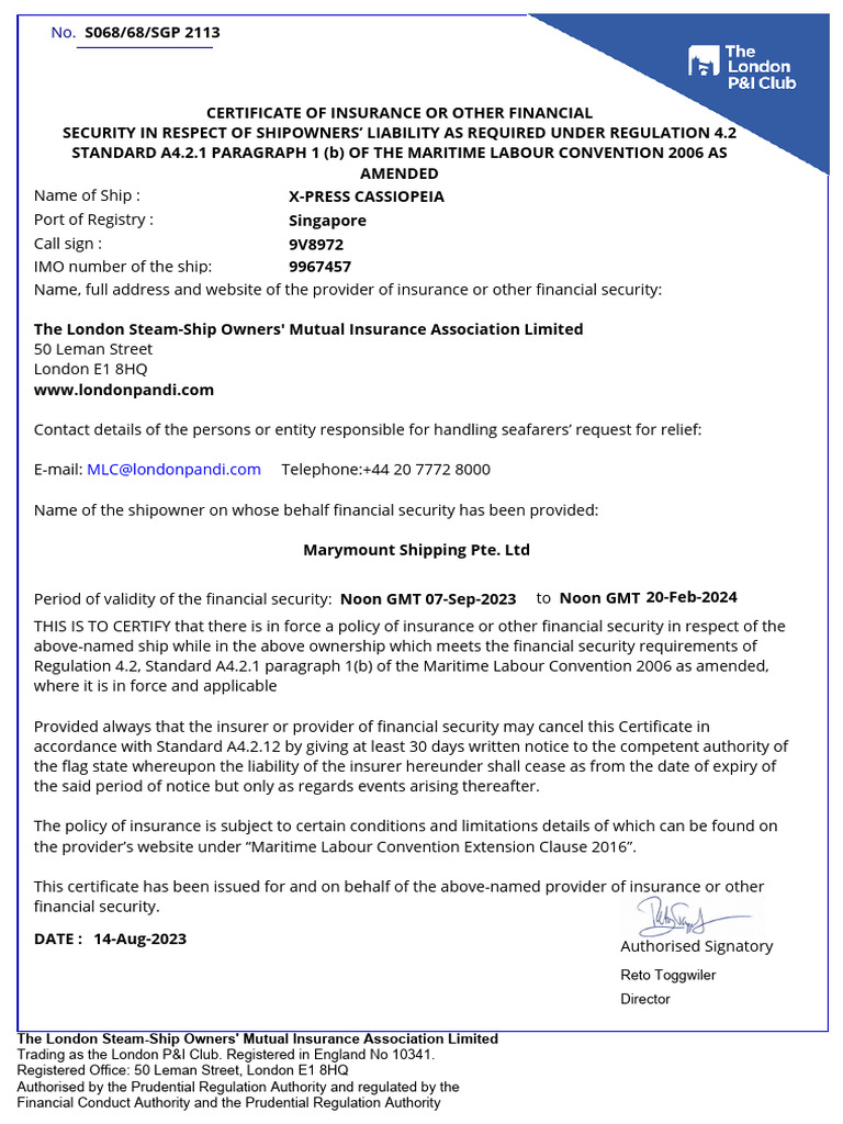 Financial Security MLC 4.2 | PDF | Insurance | Business Law
