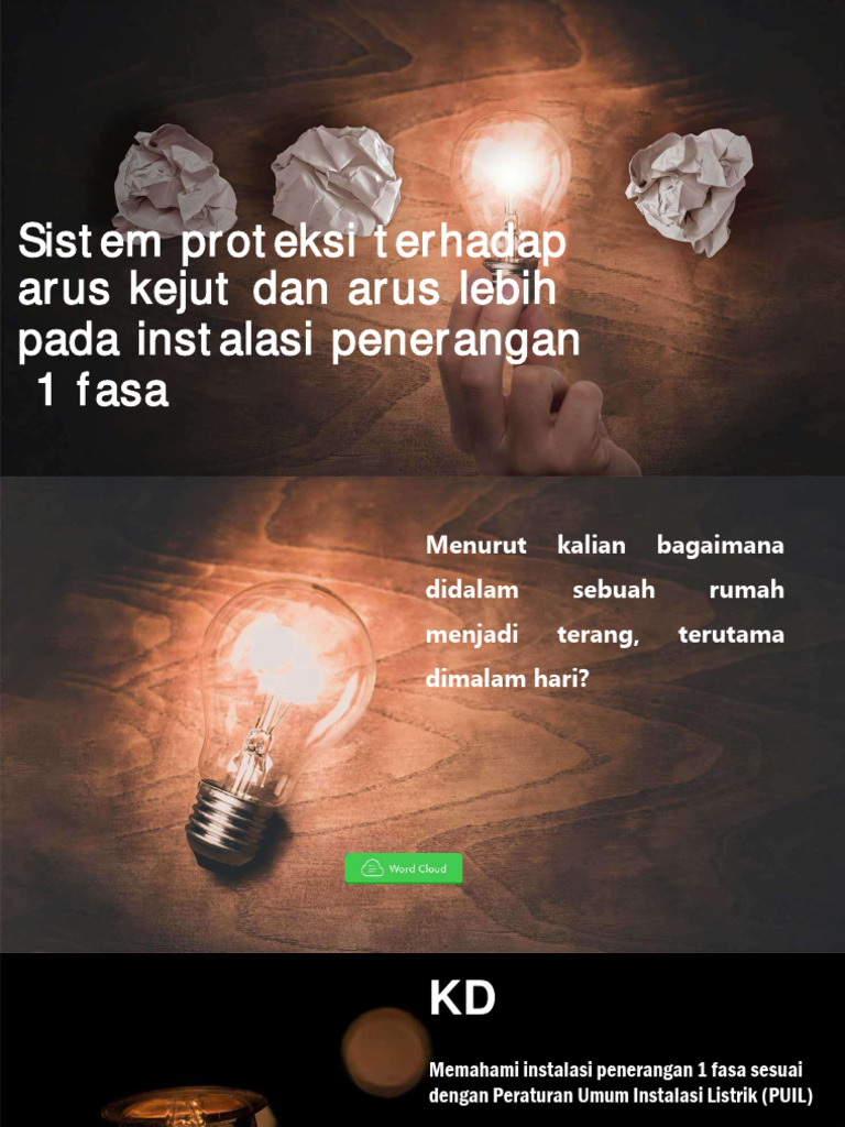 Instalasi Penerangan Listrik 1 Fasa | PDF