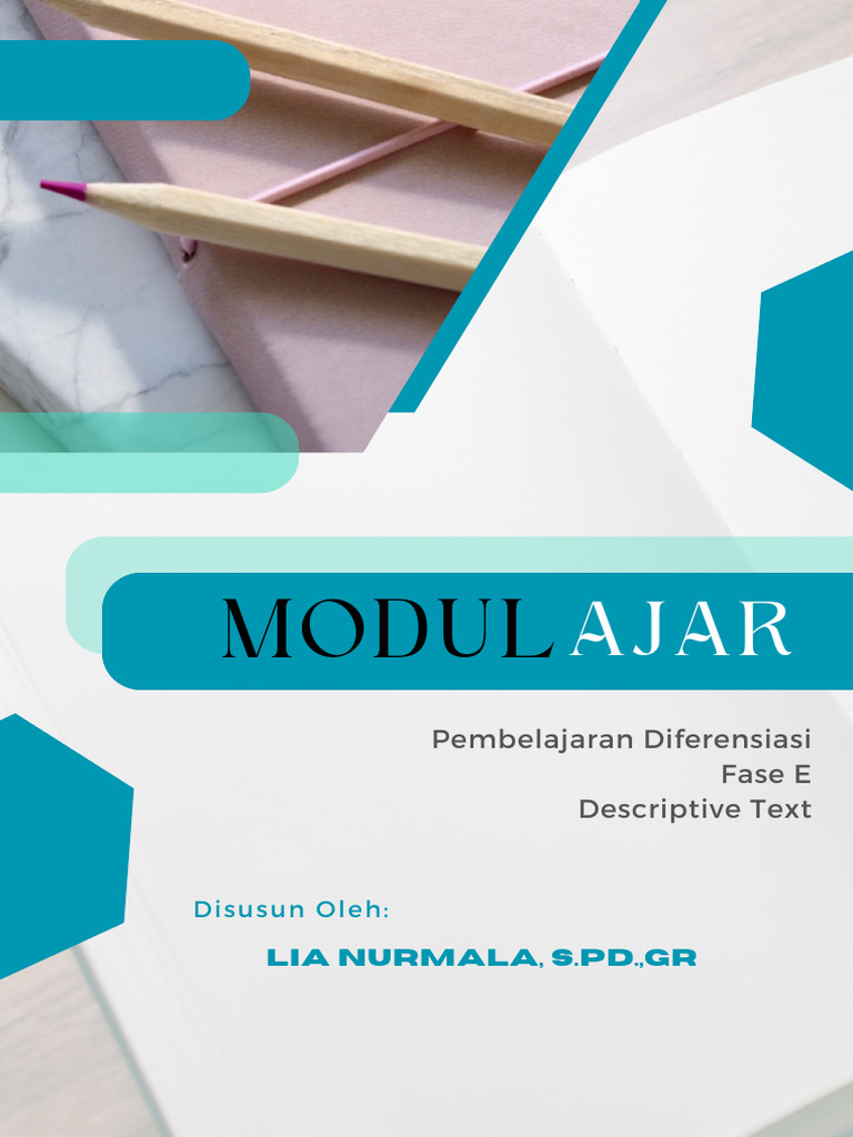 Modul Ajar Diferensiasi Descriptive Text | PDF