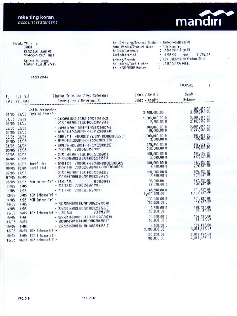 Kris 1 | PDF