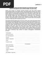 Borang Akta Rahsia Rasmi 1972 - Lampiran e & F | PDF