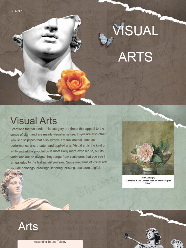 GE ART Lesson 1 | PDF | Realism (Arts) | Composition (Visual Arts)