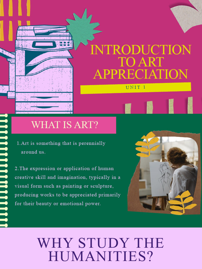 Understanding Art Appreciation Basics | PDF | Liberal Arts Education ...