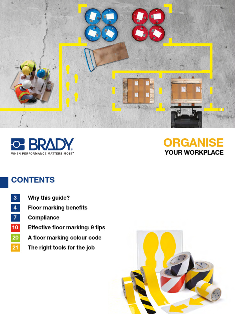 Floor Marking Guide Vuksupplies | PDF | Safety | Forklift