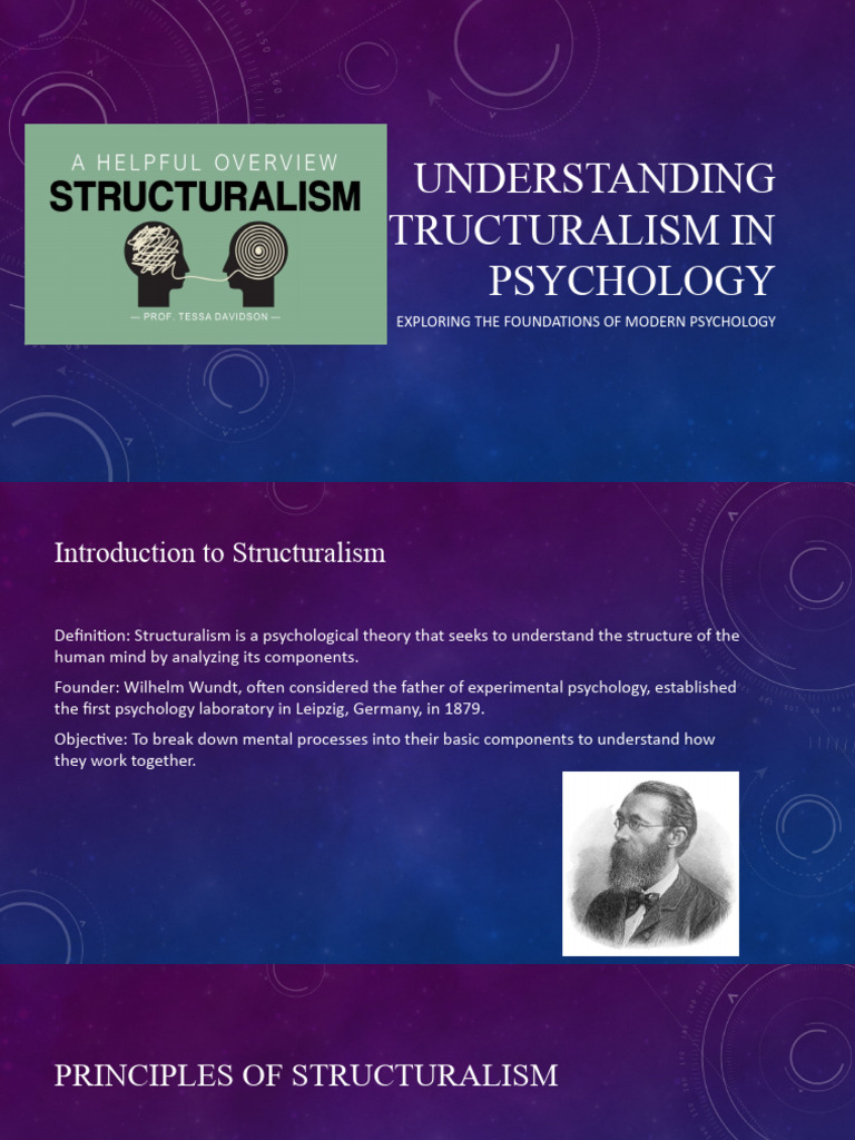 Understanding Structuralism in Psychology-3 | Download Free PDF ...