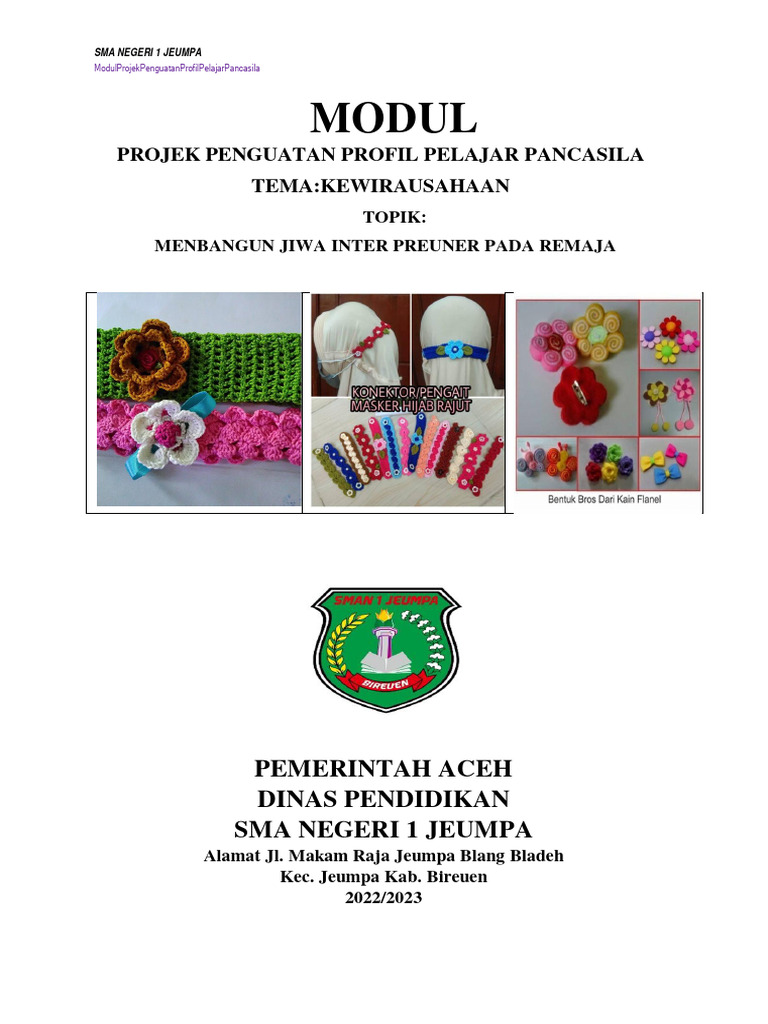 Modul P5 Wirausaha | PDF