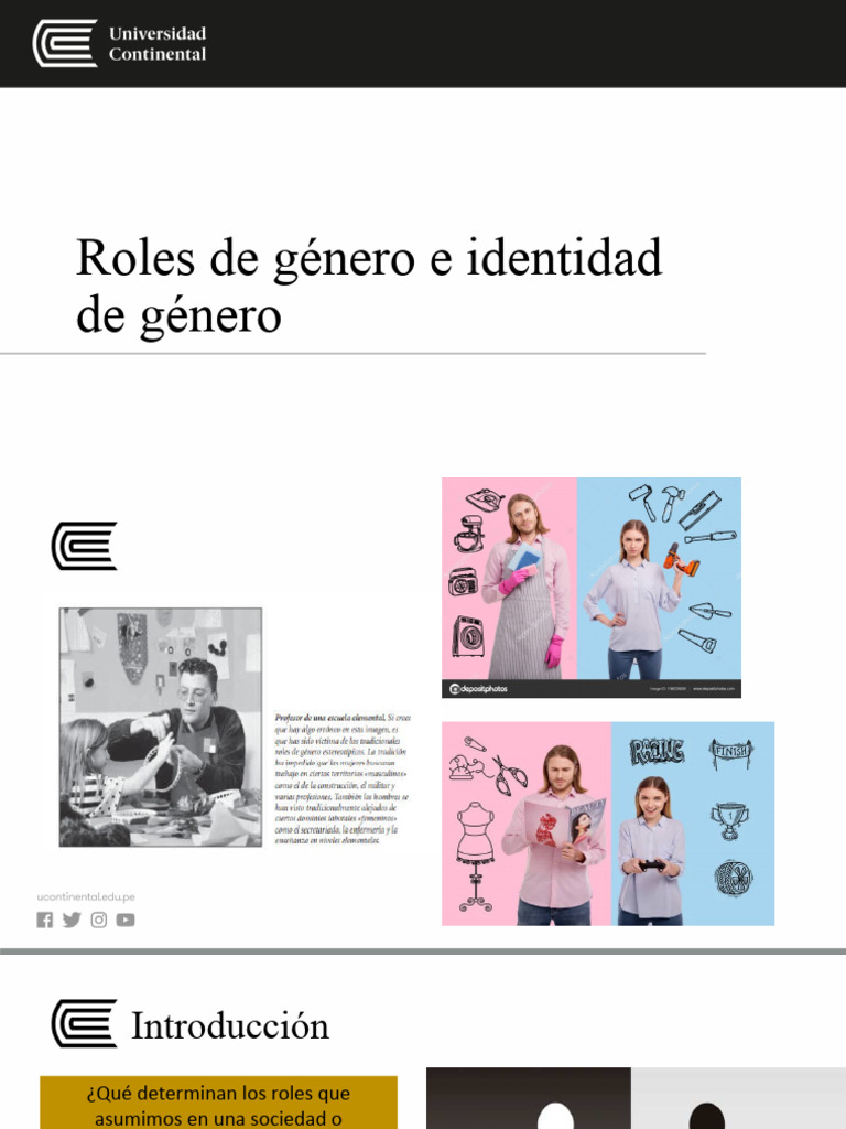 Unidad 4 IDENTIDAD Y ROLES DE GENERO | Descargar gratis PDF | Estudios ...