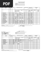 Specimen Log Sheet | PDF