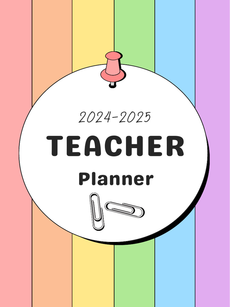 Rencana Agenda Tahunan Guru 2024-2025 | PDF
