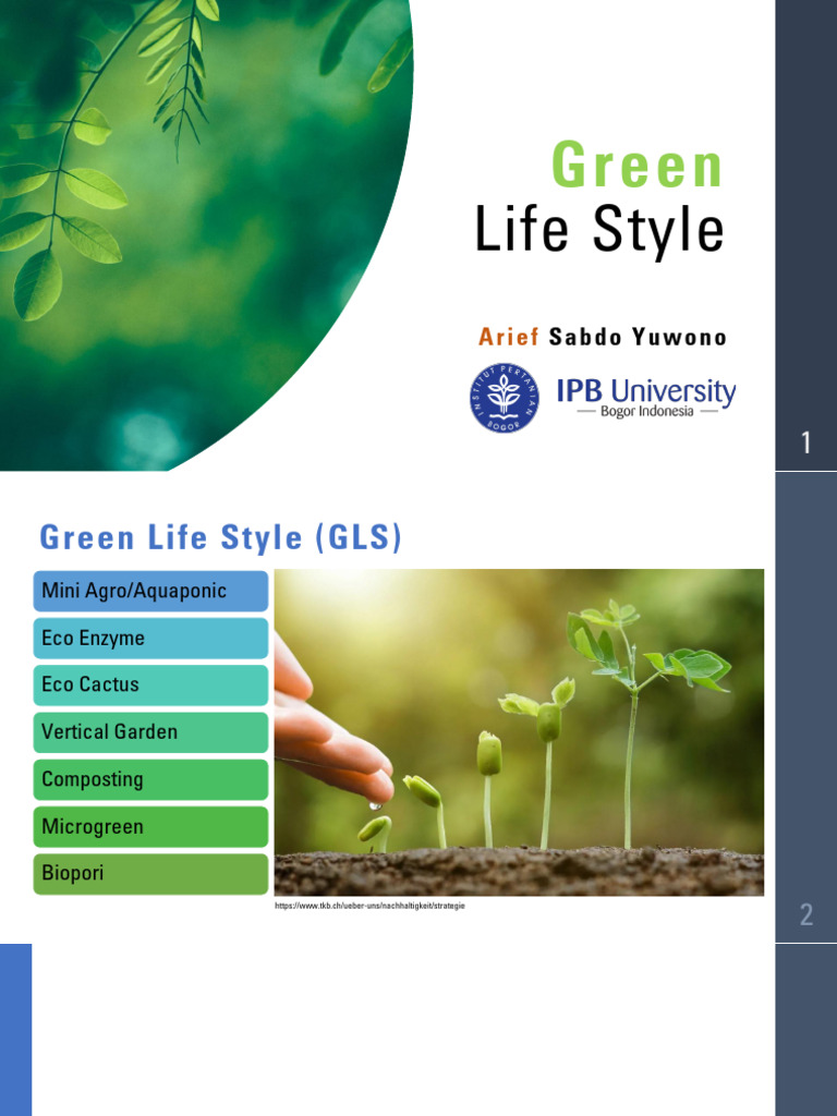 Green Life Style - Arief Sabdo Yuwono | PDF | Aquaponics | Botany
