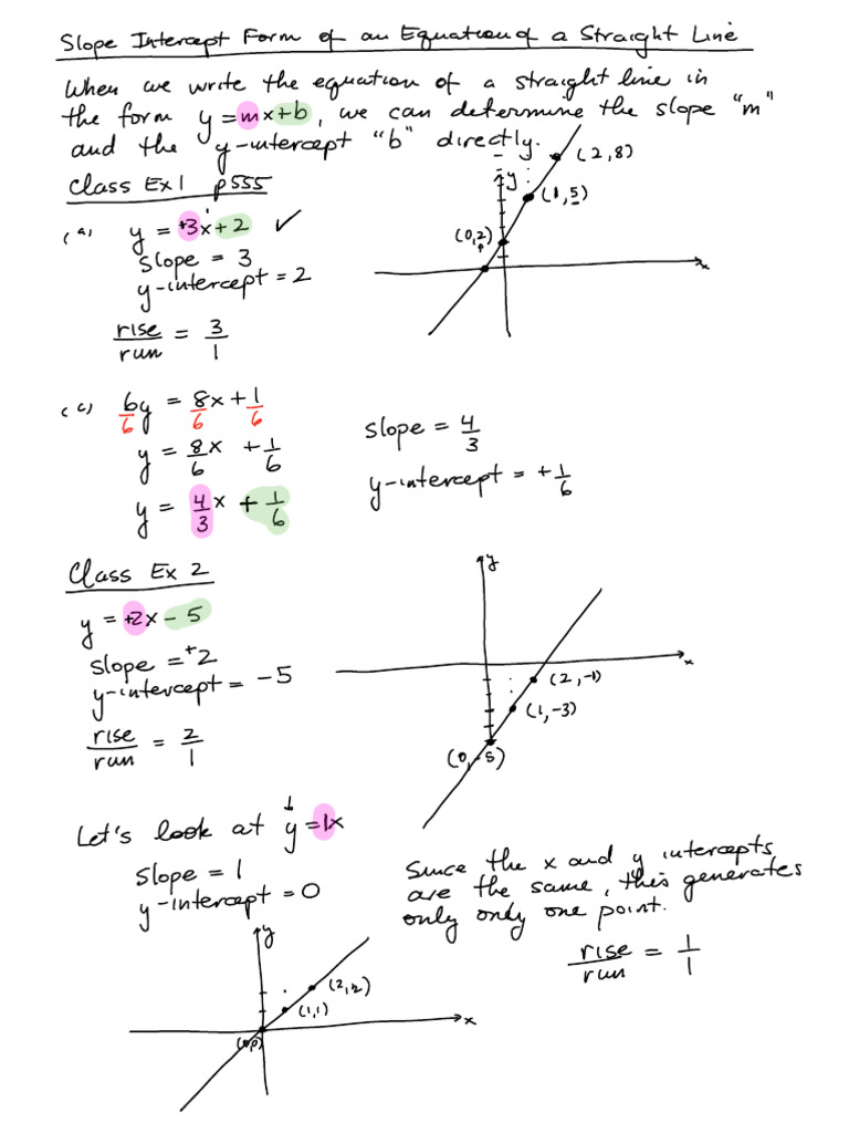 Linear Functions 3 P1 W18 | PDF