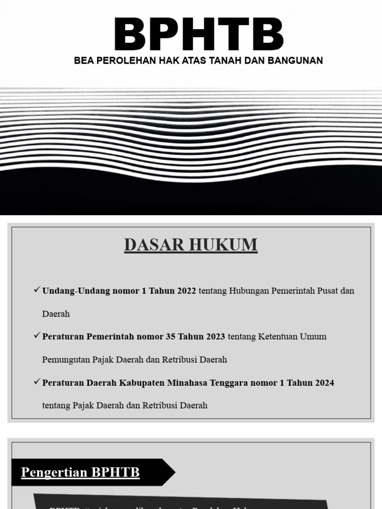 Materi BPHTB Kabid (Autosaved) | PDF