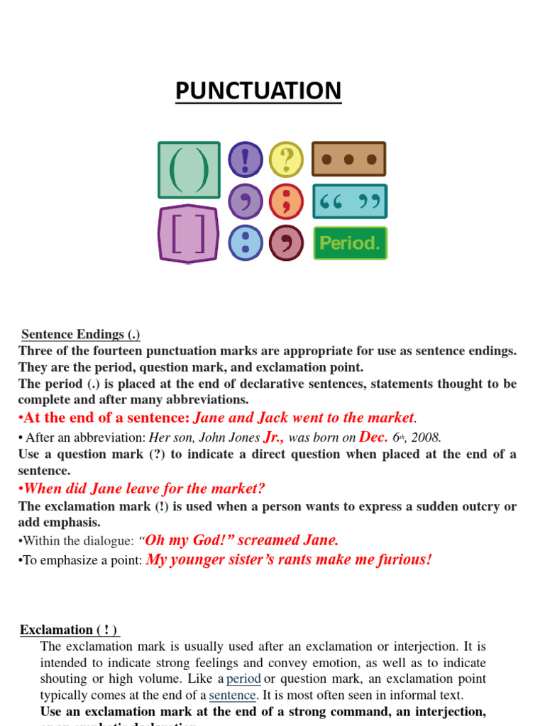 PUNCTUATION | PDF | Ellipsis | Bracket