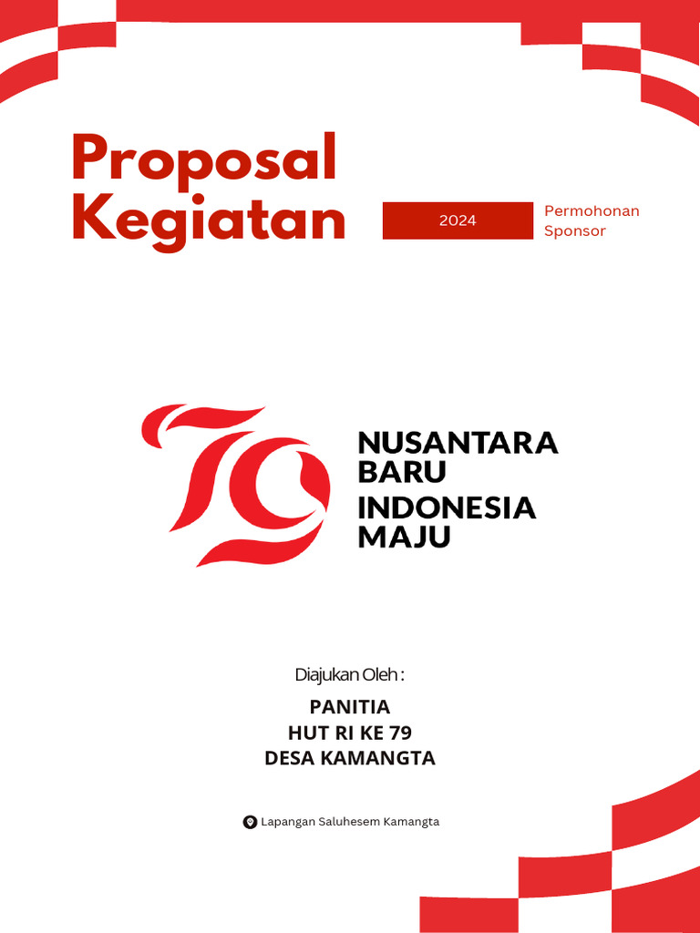 Merah Putih Proposal Kegiatan HUT RI - 20240722 - 180427 - 0000 | PDF