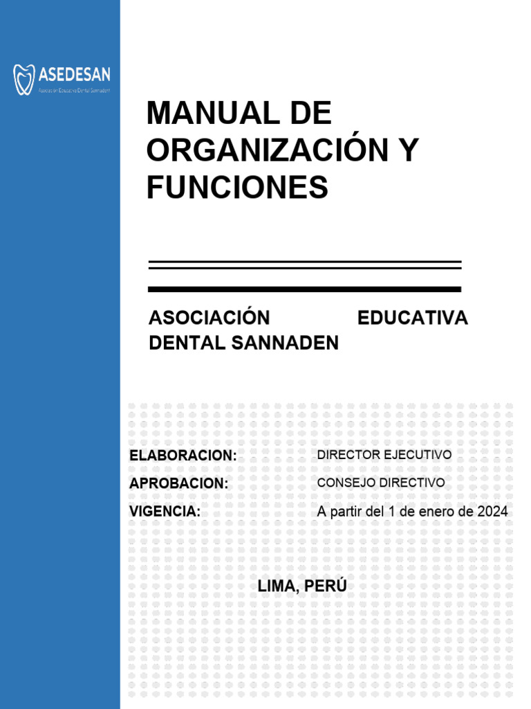 Mof Final | PDF | Presupuesto | Marketing