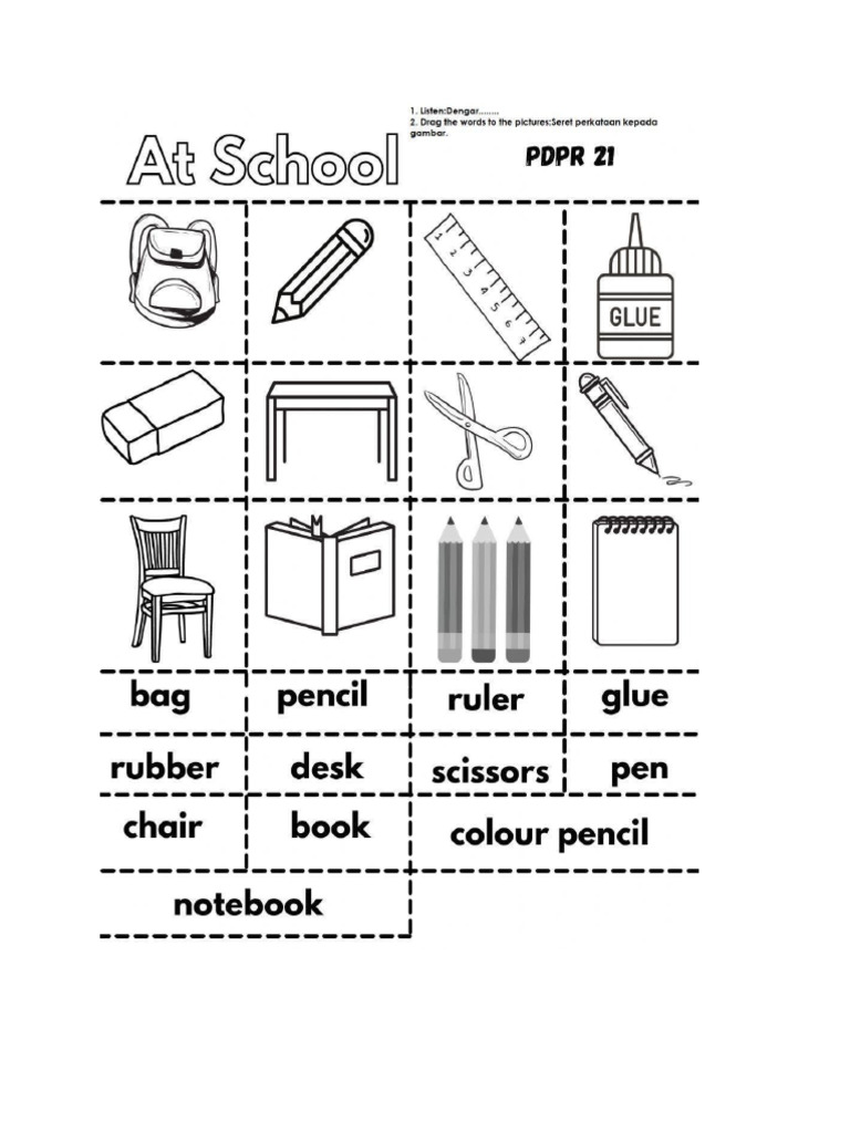 English Worksheet | PDF