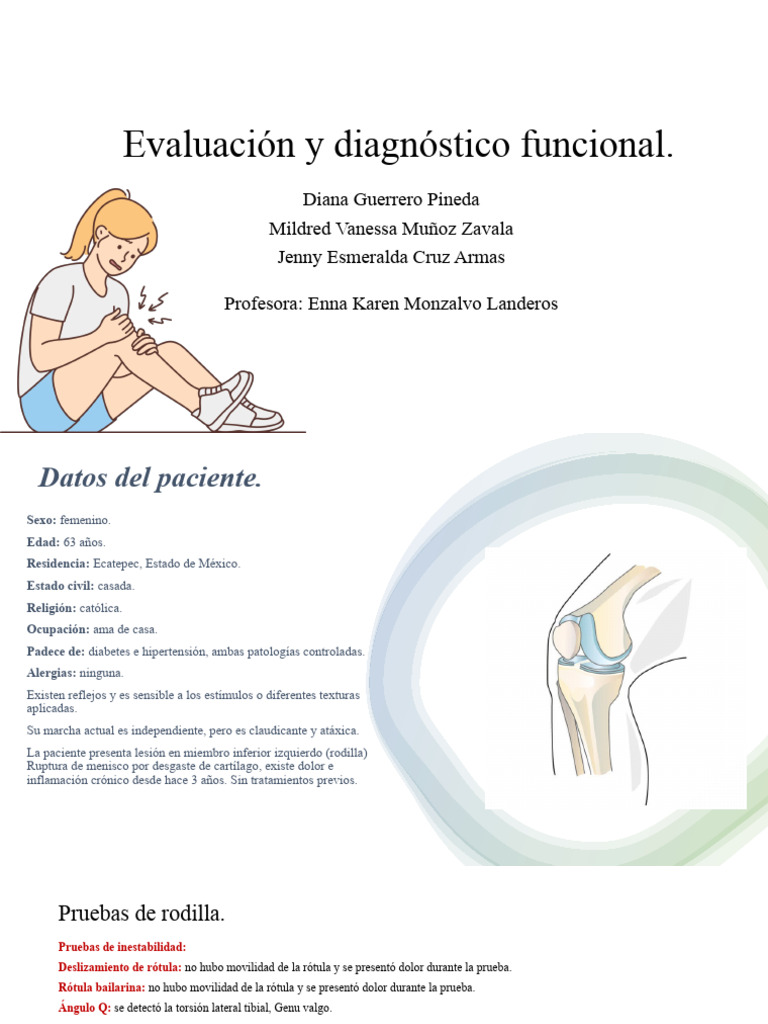 Valoración de Rodilla | Descargar gratis PDF | Rodilla | Sistema ...