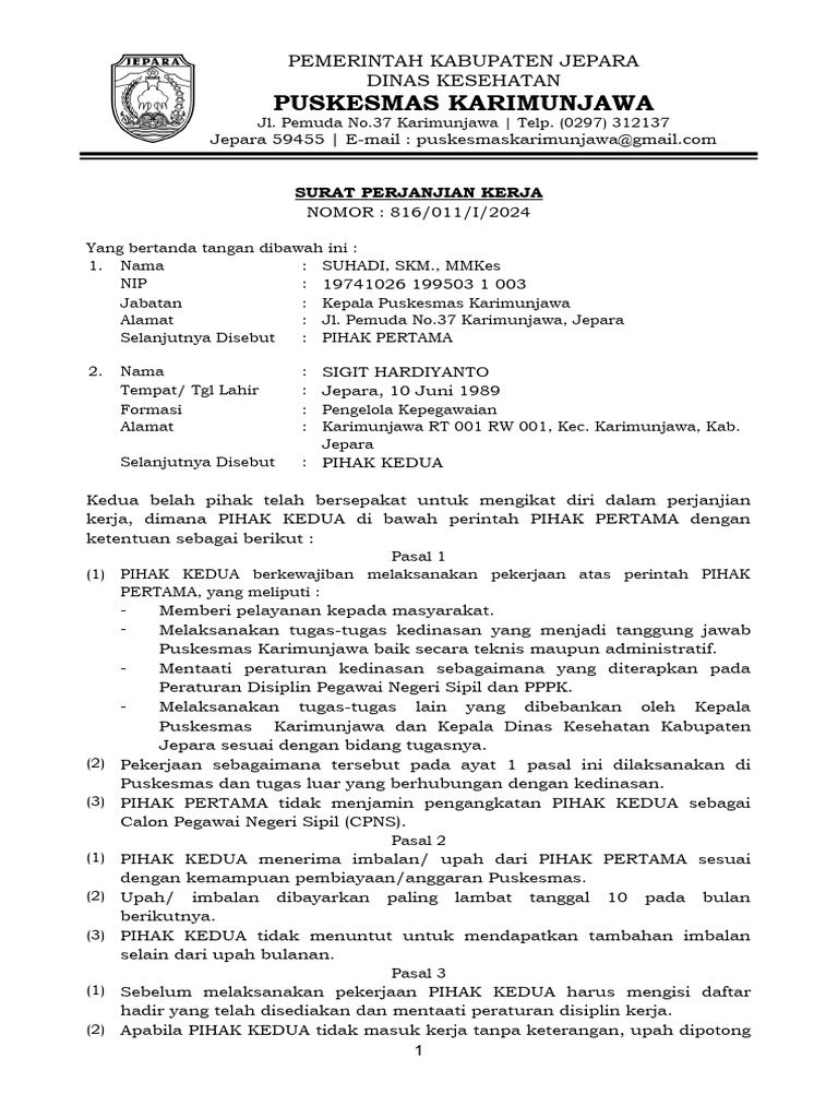 Sigit Hardiyanto SPK 2024 | PDF