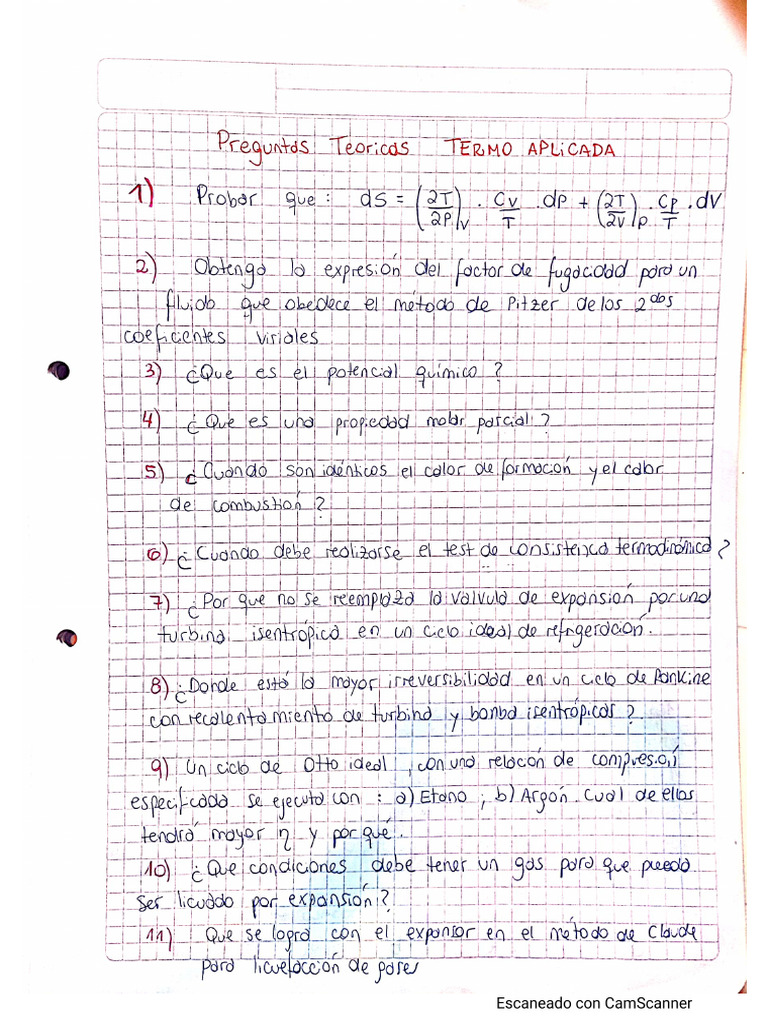 Teoria Termo Aplicada | PDF