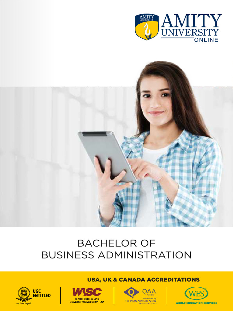 Amity BBA Brochure | Download Free PDF | Data Science | Master Of ...