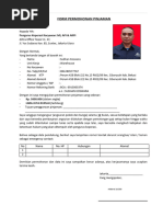 Formulir Permohonan Kasbon | PDF