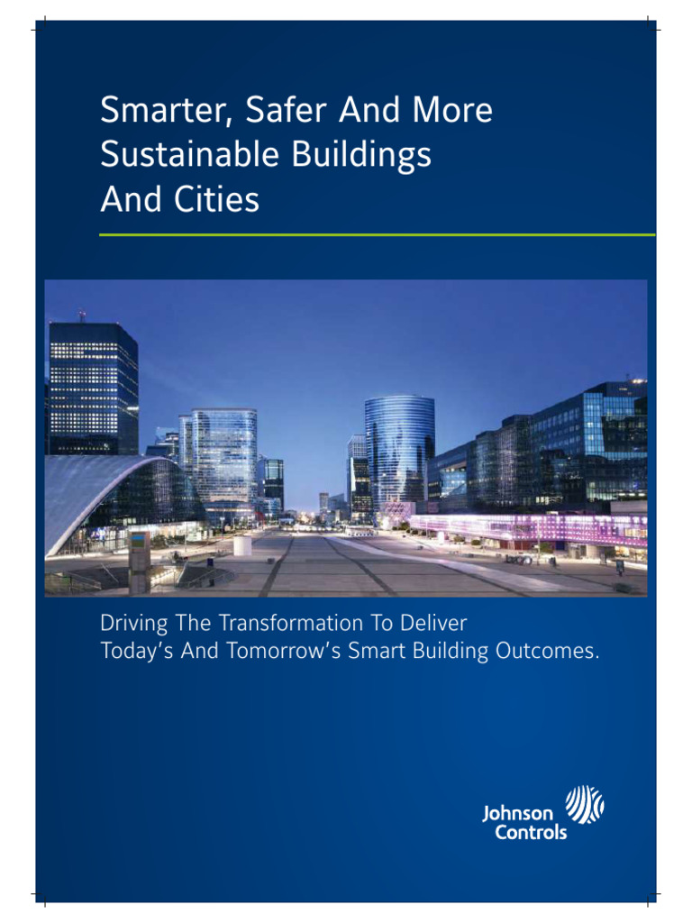 JCI_SmartCity-Brochure | Download Free PDF | Building Automation ...