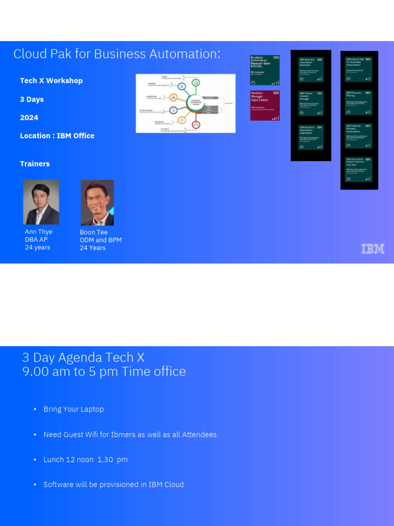 17-19 June IBM Tech X Hanoi | PDF | Artificial Intelligence ...