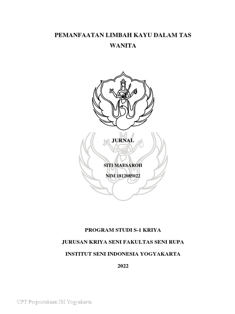 Siti Maesaroh - 2022 - Naskah Publikasi - 2 | PDF | Seni