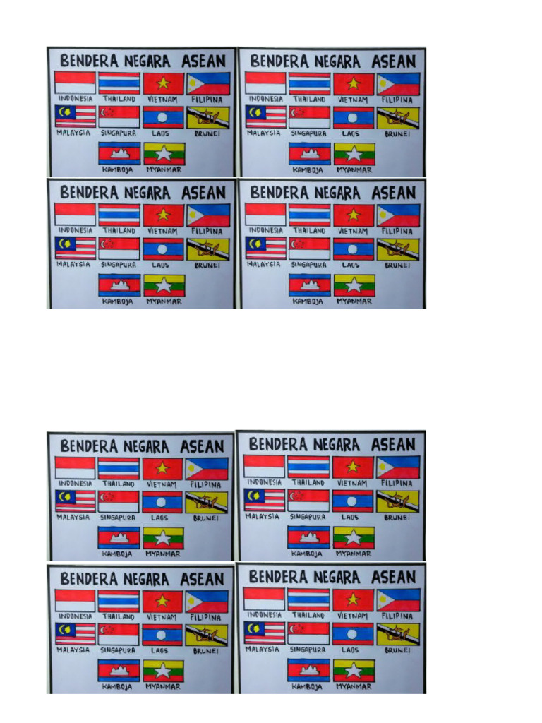 Bendera Negara ASEAN | PDF