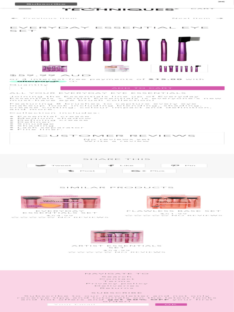 Everyday Essential Eye Set | PDF | Wellness