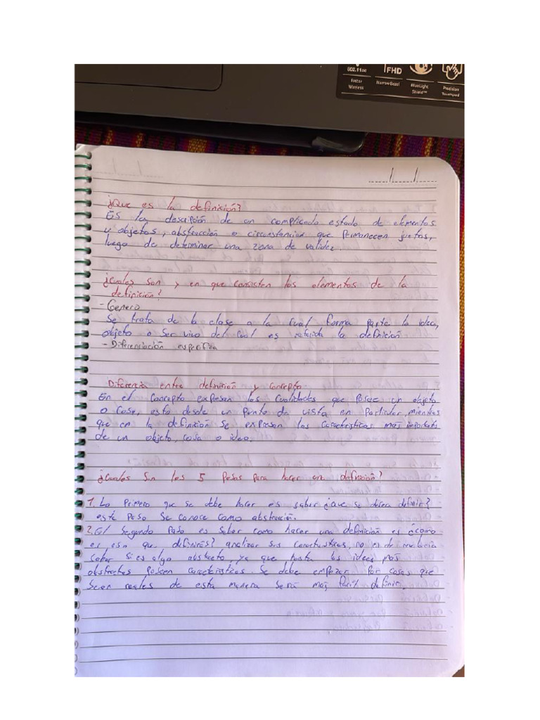 Definicion Tarea | PDF