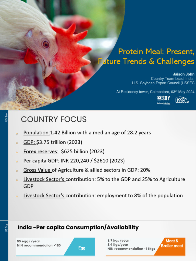 Imp - Protien Meal Present and Future Trends | PDF | Soybean | Agriculture