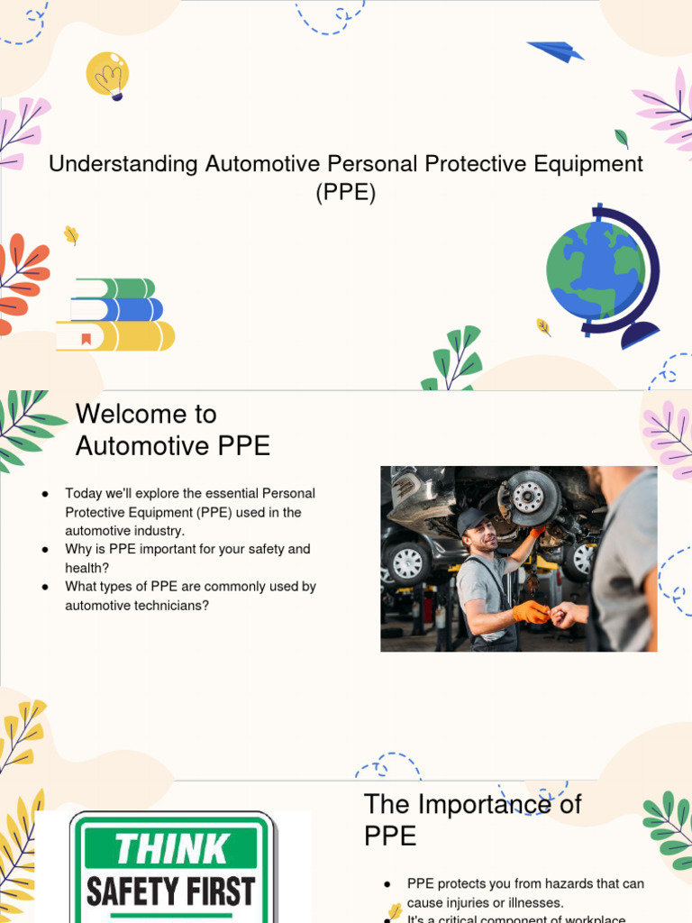 Understanding Automotive Personal Protective Equipment (PPE) | PDF ...