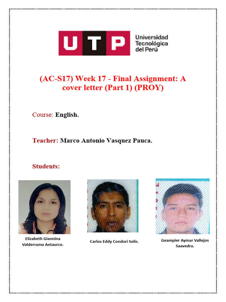 Cover Letter for VETRIN Scholarship | PDF