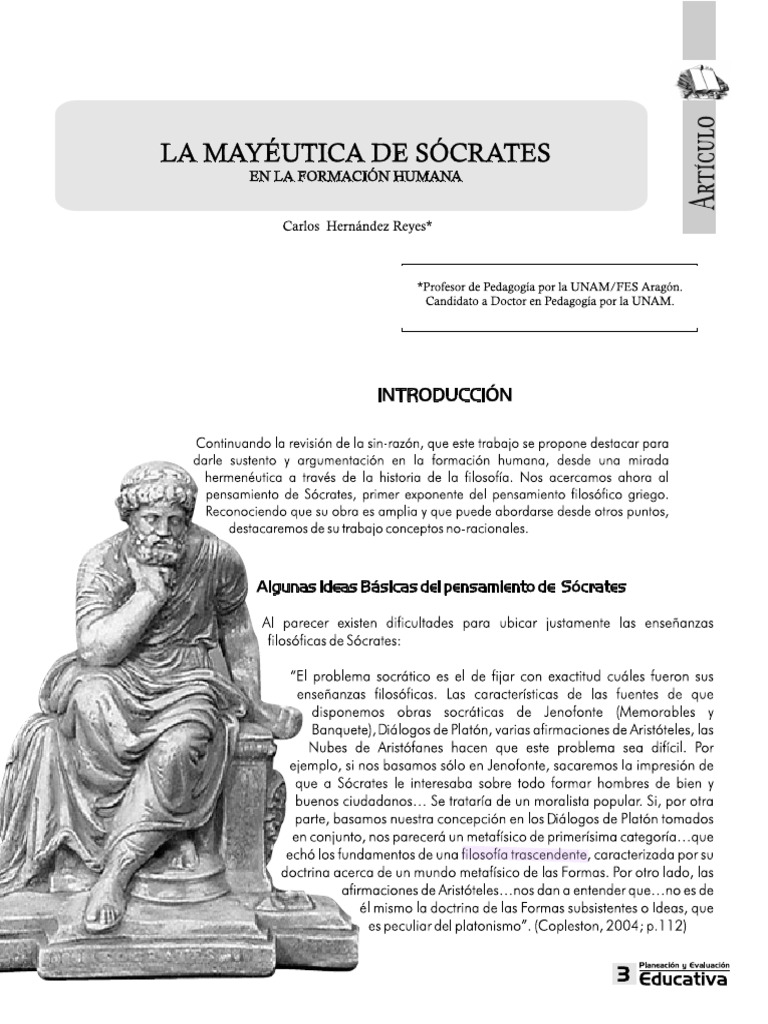 Artículo Mayeutica | PDF