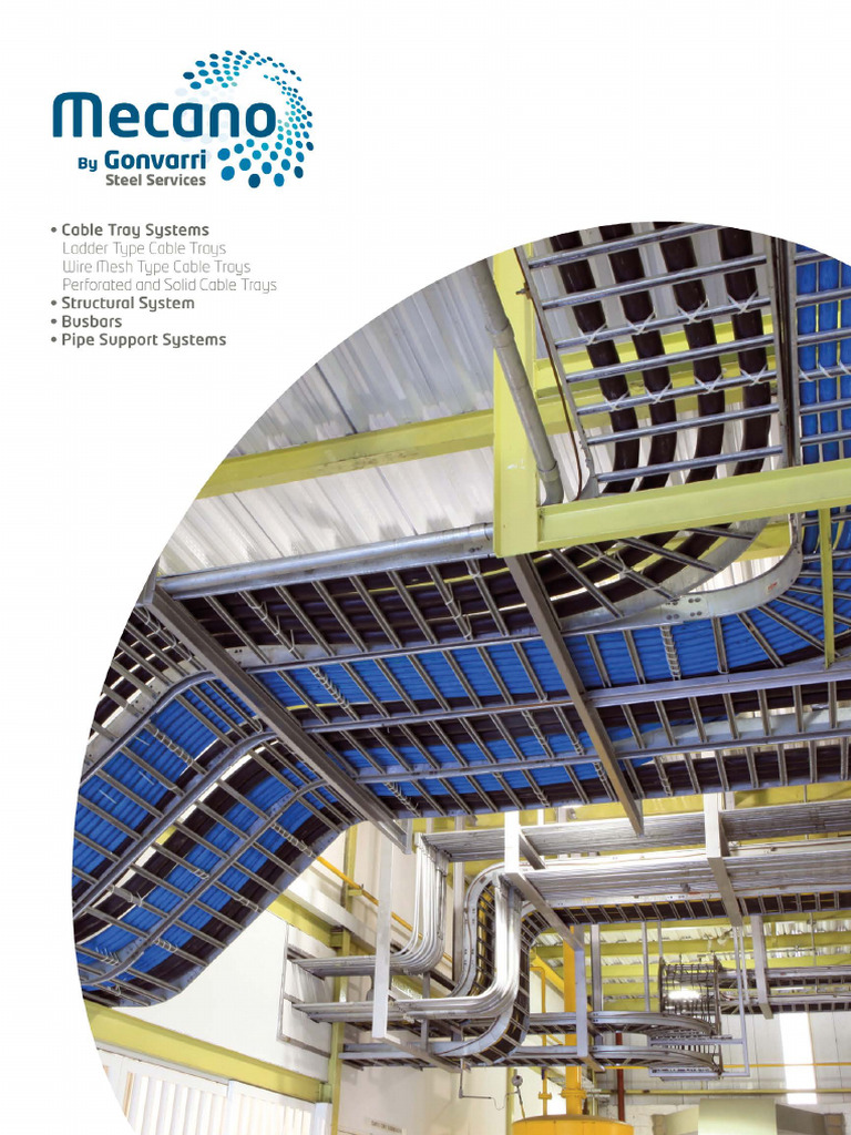 Cable Tray Systems Guide | PDF | Pipe (Fluid Conveyance) | Beam (Structure)