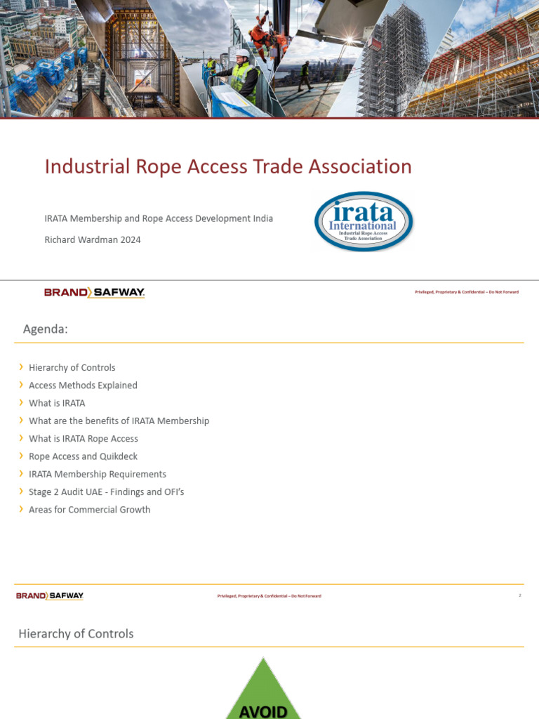 IRATA Conference 2018 Overview | PDF | Technology & Engineering