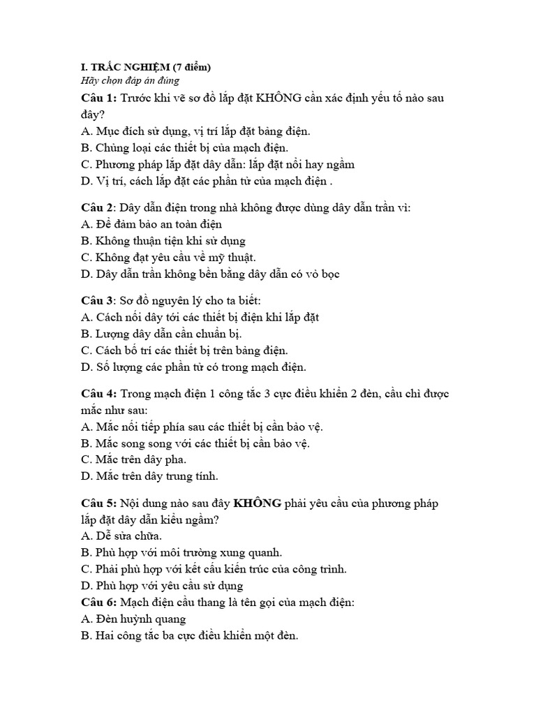 ĐỀ CƯƠNG CN 9 | PDF