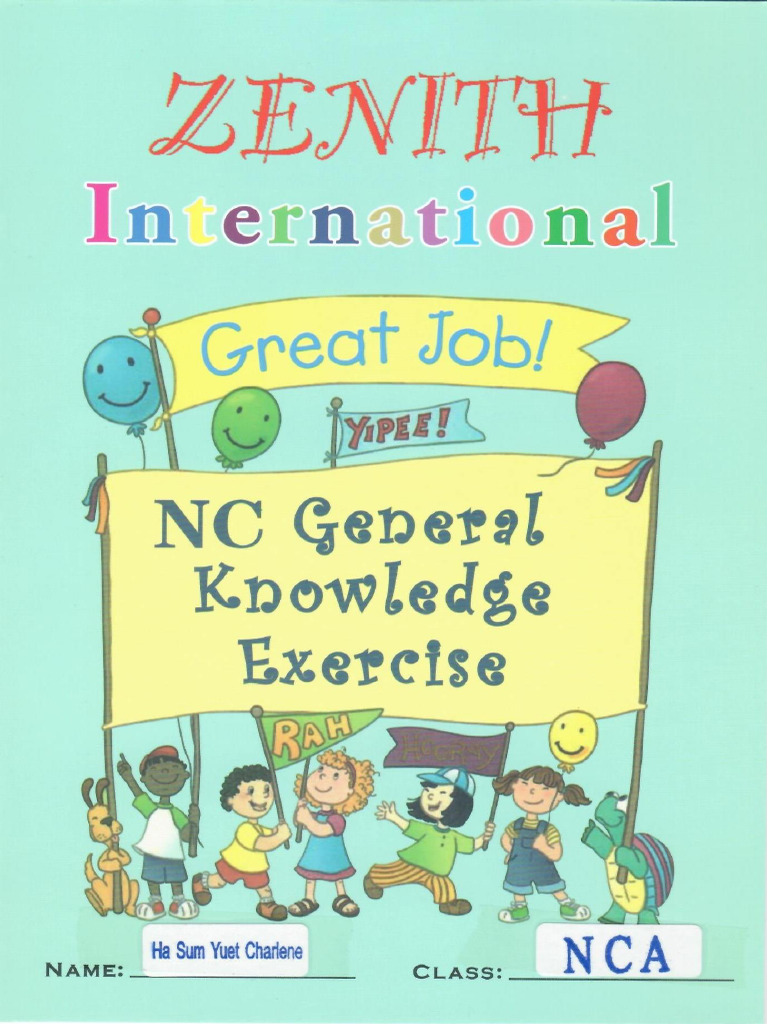 NC General Knowledge - 1st Term | PDF