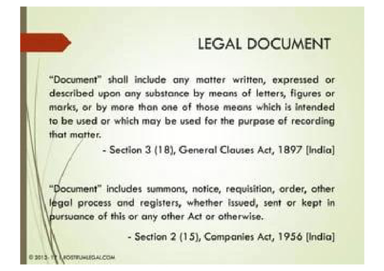Module 1 Legal Documents An Overview 5 320 | PDF