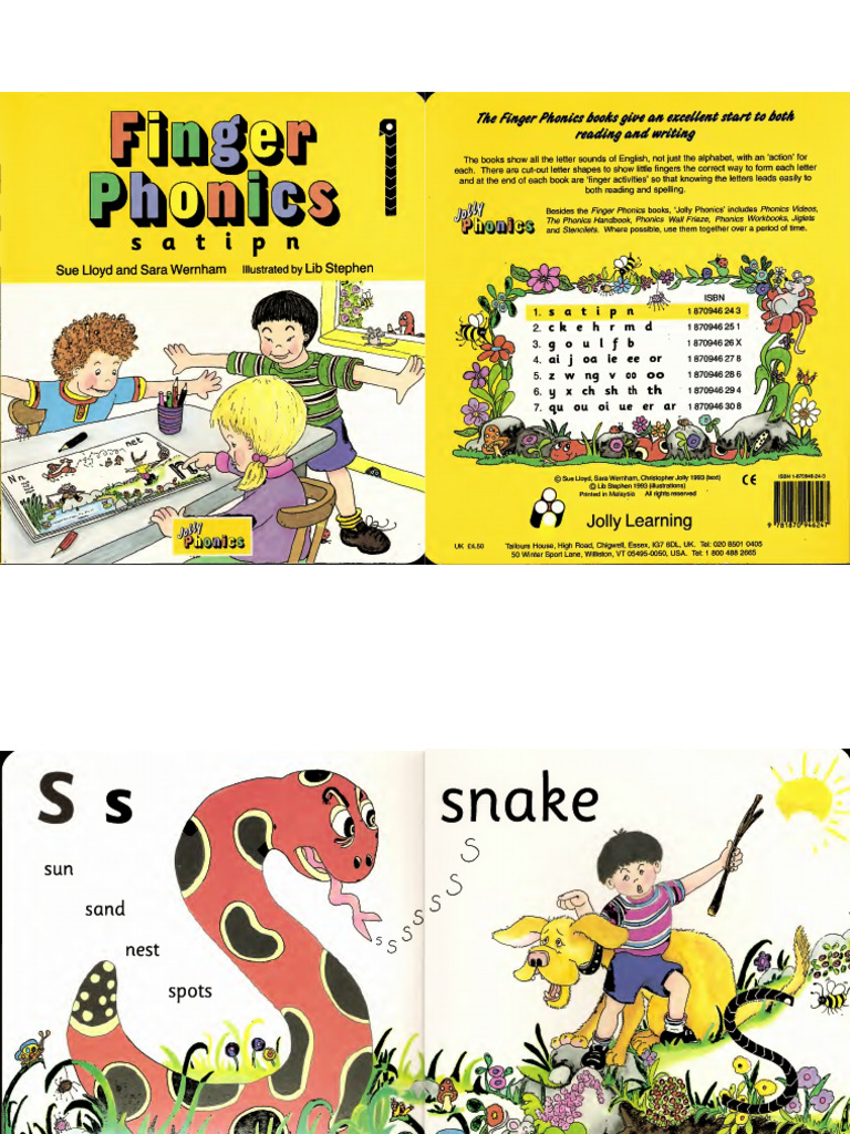Jolly Finger Phonics 1 | PDF