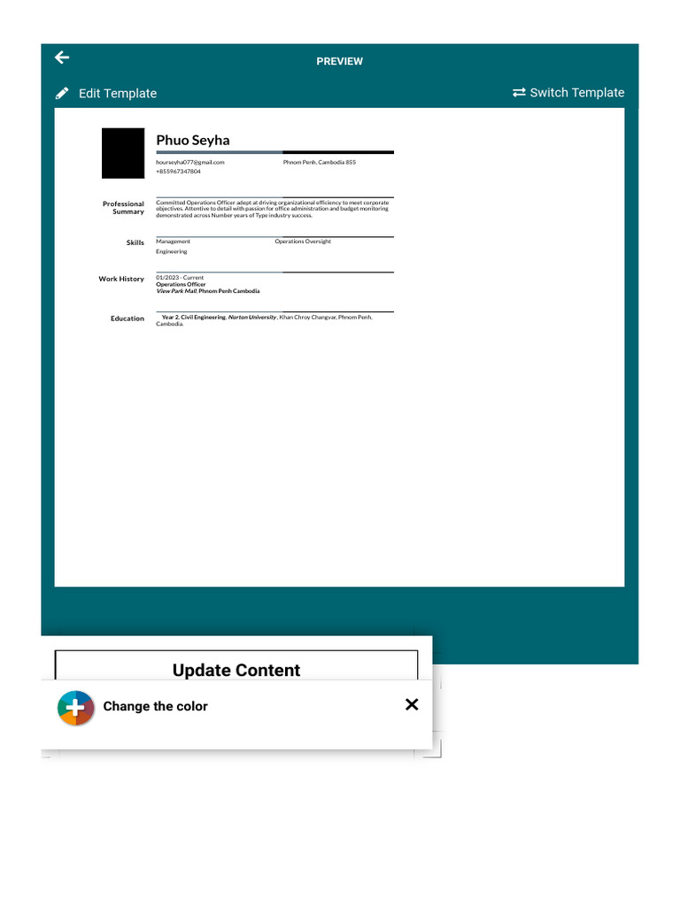Finalize Resume - LiveCareer | PDF